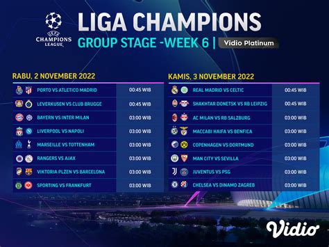 Jadwal Semi Final Liga Champion 2024 Andeee Hesther
