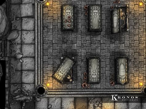 Catacombs Battlemap Dnd Battle Map D D Battle Map Dungeons Etsy