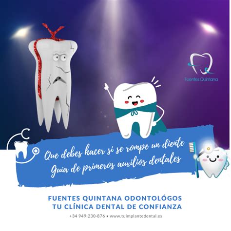 Qué hacer si se rompe un diente tuimplantedental es