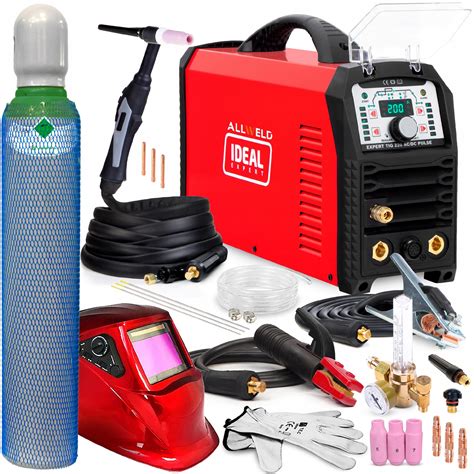 SPAWARKA INWERTOROWA INWERTER IDEAL EXPERT TIG 220 AC DC PULSE MMA 200A