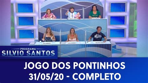 Jogo Dos Pontinhos Programa Silvio Santos Youtube