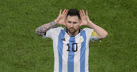Lionel Messi On Actions After World Cup Win Vs Netherlands I Didn T
