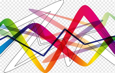 Abstract Art Color Illustration This Color Lines Angle Color Splash