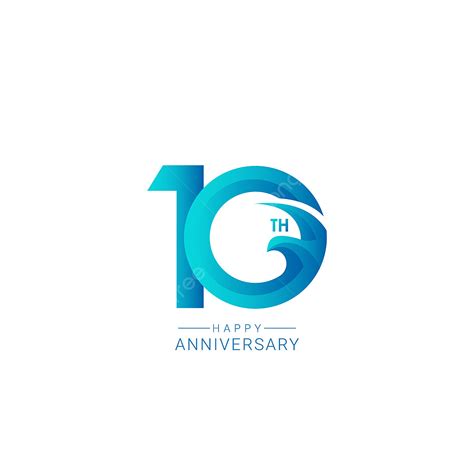 10 Year Anniversary Clipart Transparent Background 10 Years