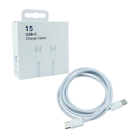 Ripley CABLE USB C CARGA RÁPIDA 2 METROS IPHONE 15