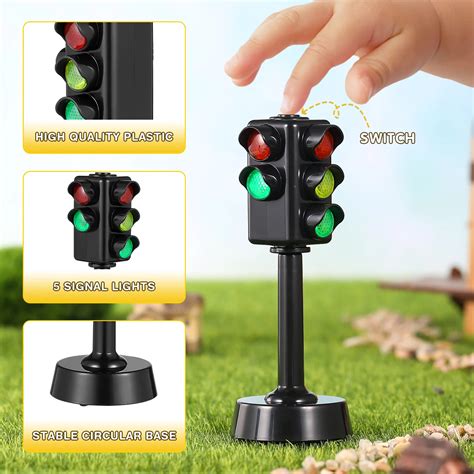Luz De Tr Fico En Miniatura Para Ni Os Modelo De Se Ales De Tr Fico
