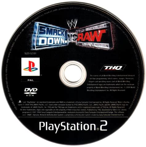 WWE Smackdown Vs Raw Cover Or Packaging Material MobyGames
