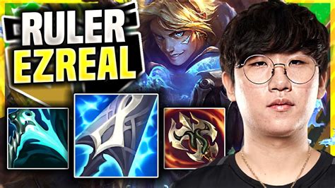 RULER IS READY FOR EZREAL WITH NEW BUILD GEN Ruler Plays Ezreal ADC
