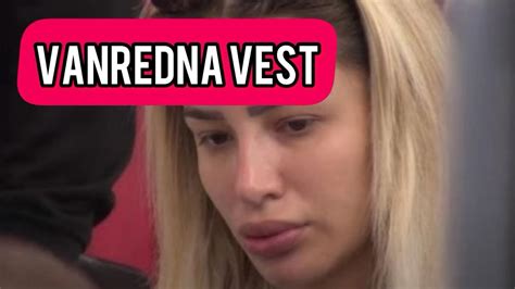 Vanredna Vest Ovo Sto Je TRUDNA Aleks Nikolic Porucila LEDI LRV U
