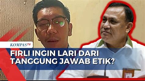 Kata ICW Soal Pengunduran Diri Firli Bahuri Upaya Lari Dari Tanggung