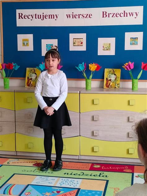 Konkurs recytatorski klas I III Szkoła podstawowa w Drożkach