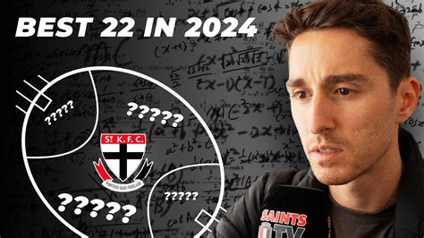 MY ST KILDA BEST 22 FOR 2024 AFL YouTube