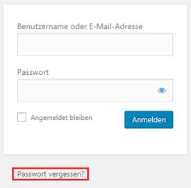 Das WordPress Admin Passwort richtig zurücksetzen