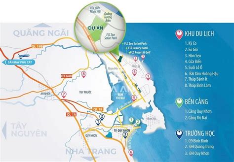 Bản đồ Quy Hoạch Khu Kinh Tế Nhơn Hội Bình Định 2021