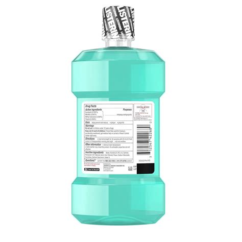 Listerine Ultraclean Oral Care Enjuague bucal antiséptico para ayudar