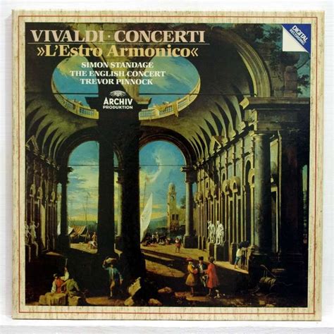 Vivaldi Twelve Concertos Op 3 L Estro Armonico By Trevor Pinnock LP