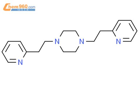 14549 75 8 Piperazine 1 4 bis 2 2 pyridinyl ethyl 化学式结构式分子式mol