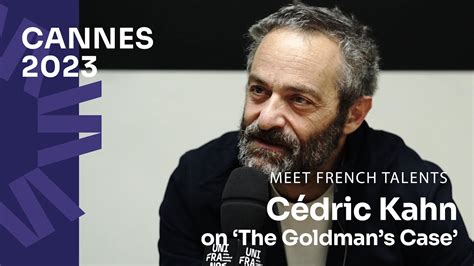 Cannes 2023 Meet Cédric Kahn who talks about his film The Goldman