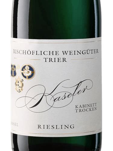 Bischöfliche Weingüter Trier Kaseler Riesling Kabinett Trocken Vivino
