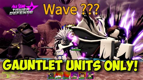 Gauntlet Mode Units Only Vs Infinite Mode Insanely Op Astd