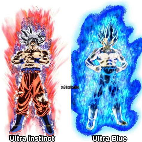 Goku Ultra Instinto Y Vegueta Super Saiyajin Blue Evolution Images
