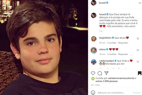 Tá grandão Filho caçula de Faustão surge em nova foto