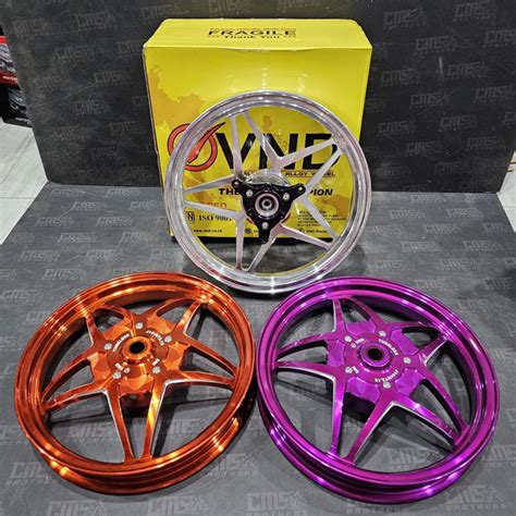 Jual Velg Velek VND V Speed Model Bintang R14 Yamaha Aerox 155 Shopee