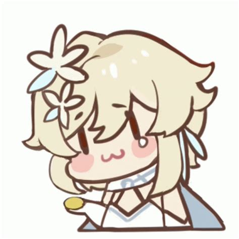 Genshin Impact Emote Sticker Genshin Impact Emote Lumine GIFs