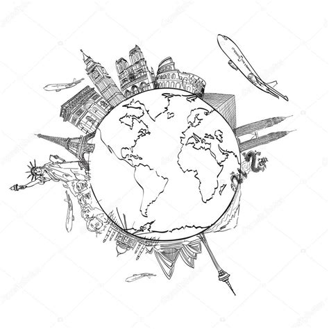 Geography Drawing At Paintingvalley Explore Collection Of