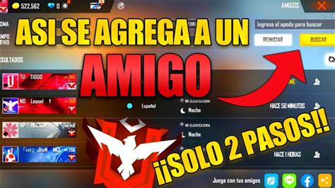 Cómo Agregar Amigos en Free Fire 2024 PROJAKER