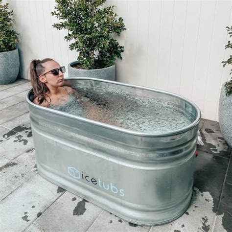 Steel Metal Ice Bath Tub Sale Furniture Home Living Outdoor