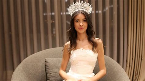 Miss Turkey Birincisi Nursena Say Ben T Rkiyenin En G Zel K Z