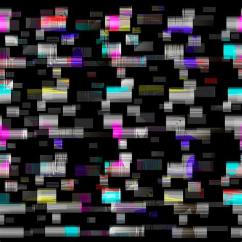 Premium Vector Glitch Tv Seamless Vector Pattern Effect Noise
