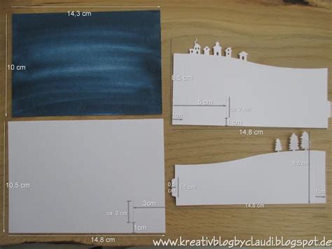 Stille Nacht Bendi Fold Card Mit Anleitung Karten Zum Selbermachen