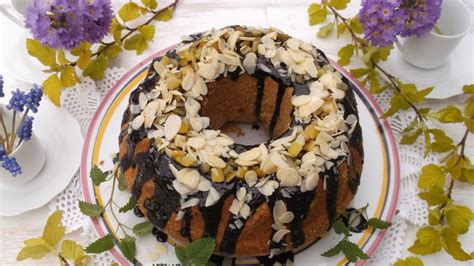 Przepis Kokosowa Babka Z Polew I Bakaliami Przepis Gotujmy Pl