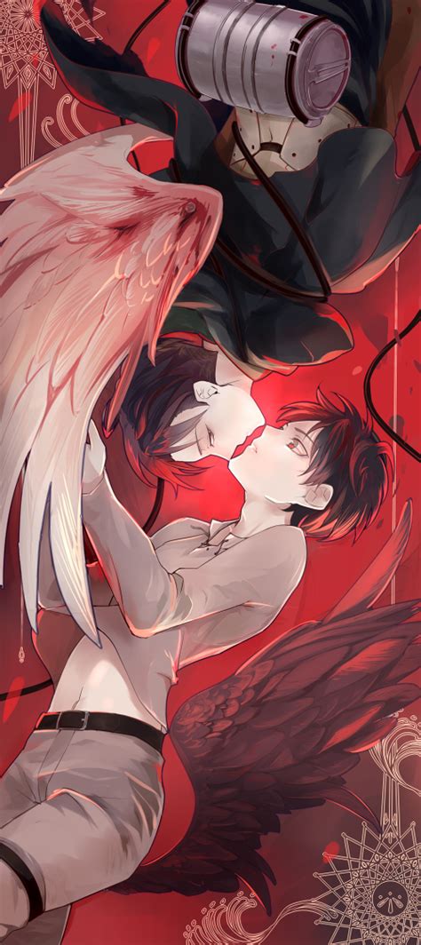 Eren Yeager And Levi Shingeki No Kyojin Drawn By Okome Kue Danbooru