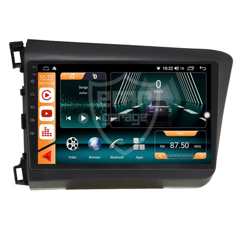 HONDA CİVİC FB7 ANDROİD 13 CARPLAY ÖZELLİKLİ NAVİGASYON MULTİMEDYA