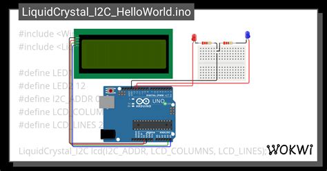 Lcd2 Effect 1 Wokwi ESP32 STM32 Arduino Simulator