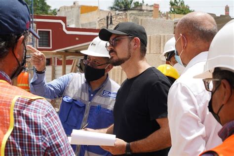 El titular de la Sedatu Román Meyer Falcón supervisó el avance del