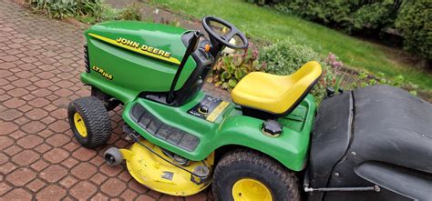 Traktorek Kosiarka John Deere LTR 166 Z Koszem Hydro 16KM Briggs Pompa