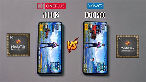 Vivo X70 Pro Vs OnePlus Nord 2 Pubg Test Heating And Battery Test