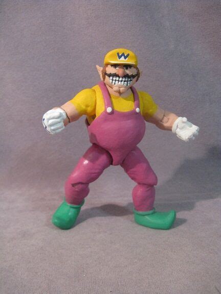 Wario Super Mario Bros Custom Action Figure
