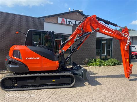 Kubota KX 080 4 Mini Excavator For Sale Netherlands Laren MF26581