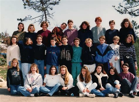 Photo de classe 3ieme 3 de 1992 Collège De L eganaude Copains d avant