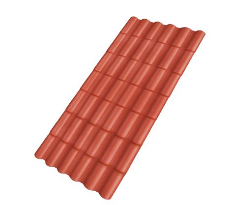Telha De PVC Plan Afort Colonial Terracota 3 30X0 88m