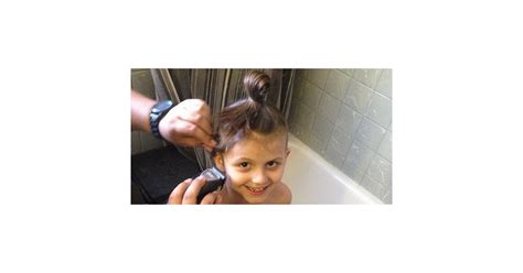Mom Honors Daughter S Decision To Shave Her Hair Popsugar Moms