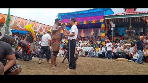 नगर धरमशल म हआ जबरदसत मकबल kushti dangal live today live