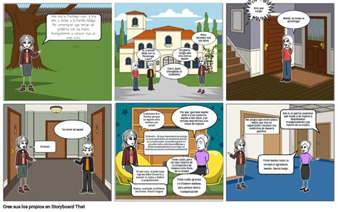 RESOLVER LOS CONFLICTOS DE MANERA PACIFICA Storyboard
