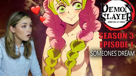 I Mitsuri Demon Slayer Season 3 Episode 1 Reaction 3x1 Someone S