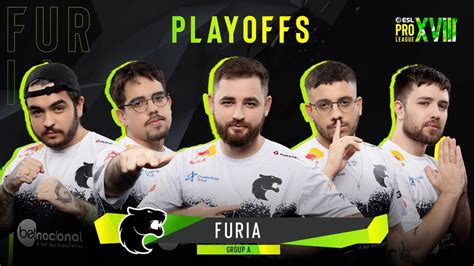FURIA Vence E Vai Aos Playoffs Da ESL Pro League Season 18